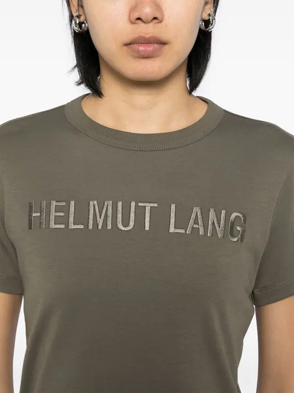 Helmut Lang Slim Logo T-shirt - Neutrals