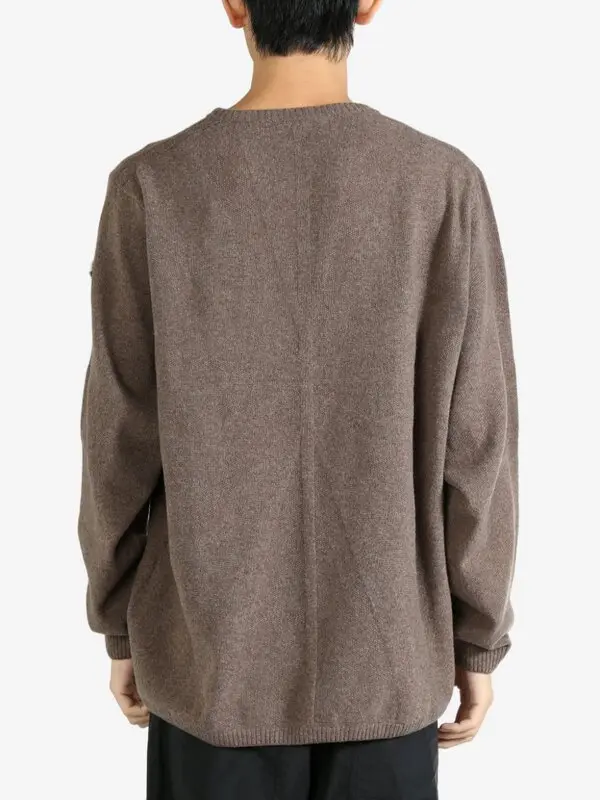 MONCLER + RICK OWENS Ribbed-knit Sweater