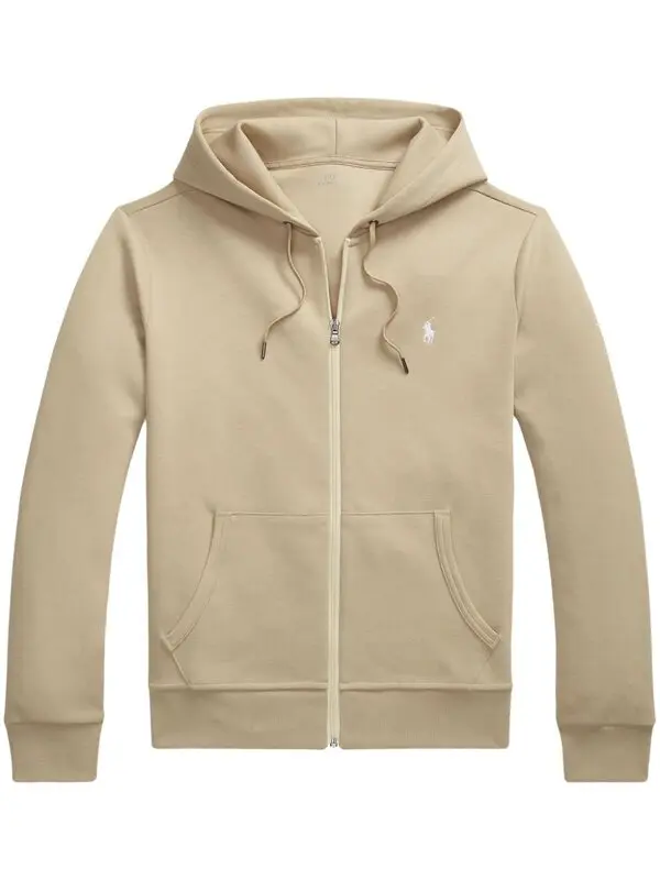 Polo Ralph Lauren Pony-embroidered Hoodie - Neutrals