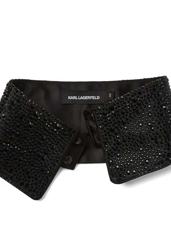 Karl Lagerfeld Rhinestone Collar
