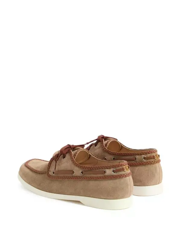 Valentino Garavani Palm Avenue Boat Shoes - Neutrals