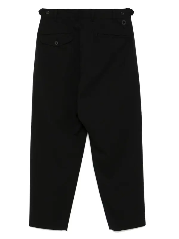 WHITE MOUNTAINEERING Two-tuck Wide Leg Trousers