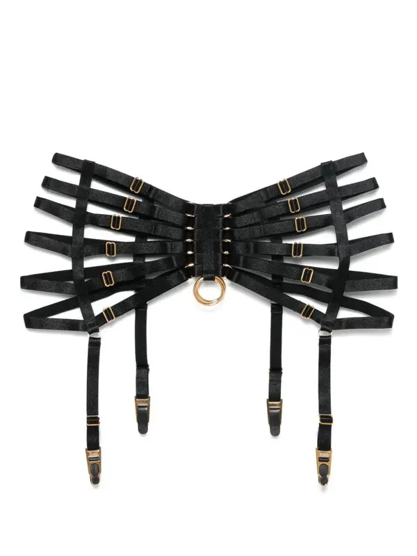 BORDELLE Ring-detail Suspender