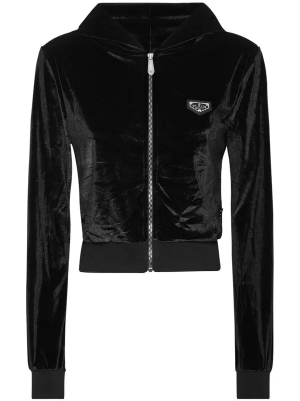 Philipp Plein Crystal Signature Hoodie
