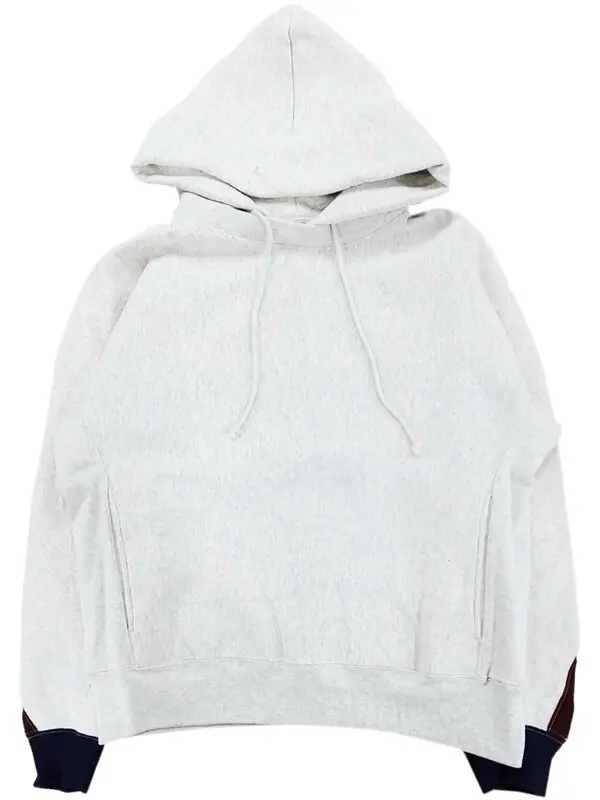 N.Hoolywood X Champion Logo-Embroidered Hoodie - White - 30% Off
