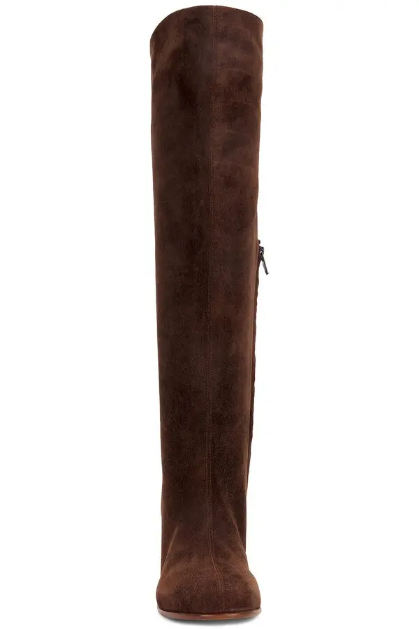 Khaite Willow Suede Knee High 90 Boots