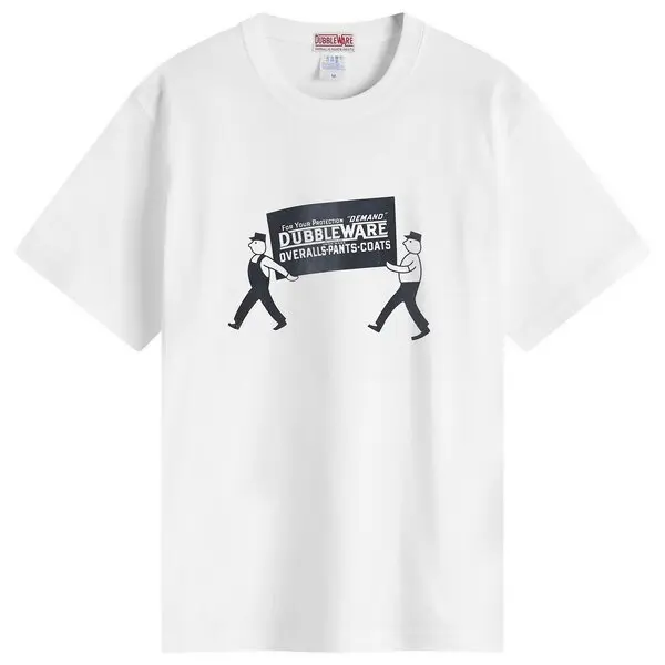 DUBBLEWARE Billboard T-shirt - White