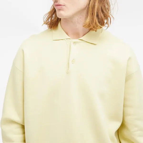 Auralee Super Soft Polo Sweat