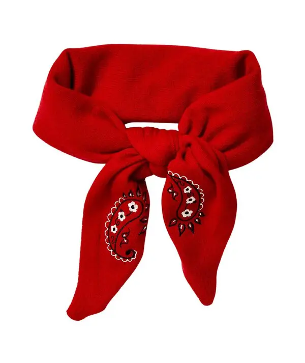Free People Chan Luu Cashmere Bandana - Red