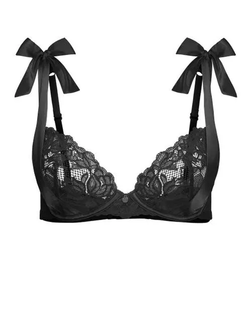 ADORE ME Moxie Unlined Demi Bra - Black