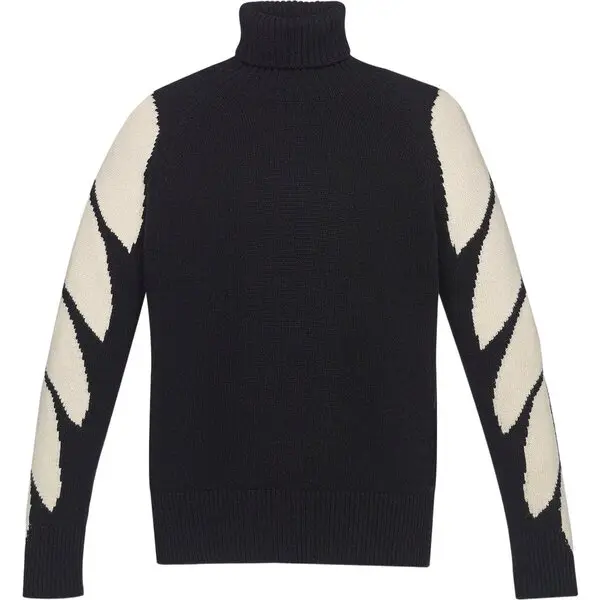 Mcm Turtleneck Wool-cashmere Sweater