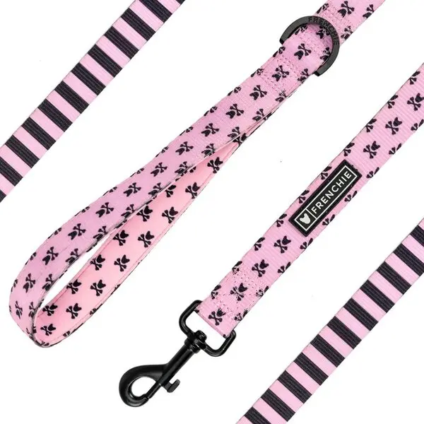 FRENCHIE Comfort Leash - Pink Bad To The Bone