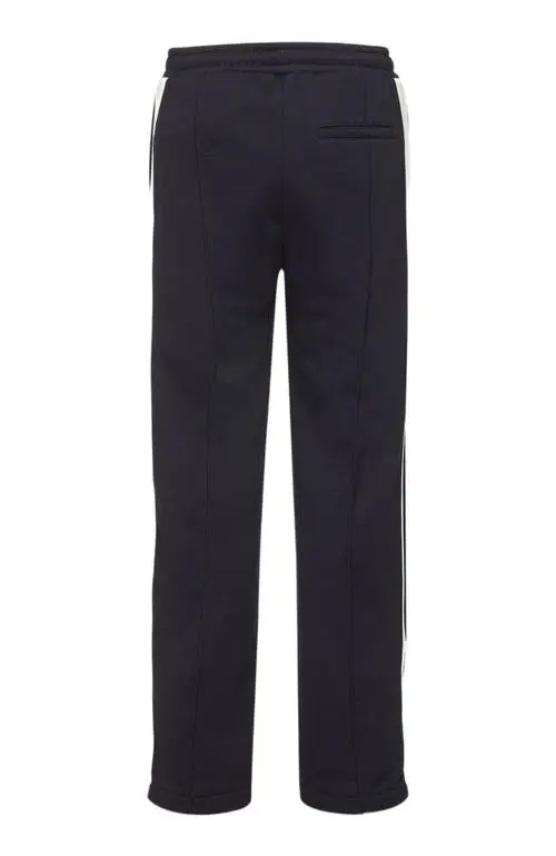 Mcm Essential Logo Terry Track Pants - Navy