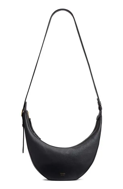 Khaite Augustina Suede Hobo Bag - Black