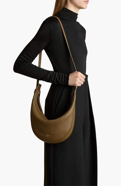Khaite - Augustina Suede Hobo Bag
