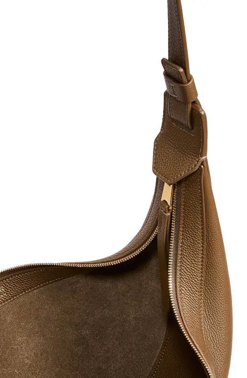 Khaite - Augustina Suede Hobo Bag