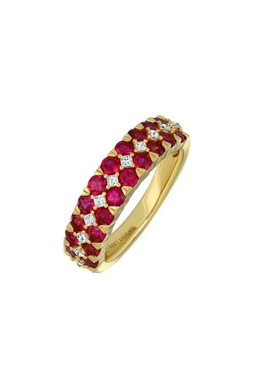 Bony Levy El Mar Ruby & Diamond Ring - 18k Yellow Gold/ Diamond