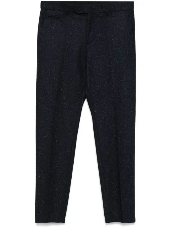 BOSS H-genius Slim-cut Trousers - Blue