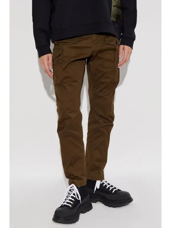 Dsquared2 Cargo Trousers - Brown