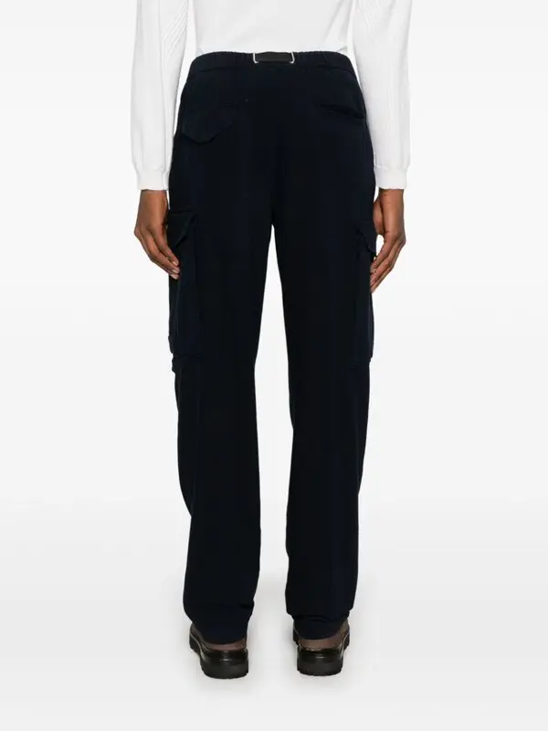 WHITE SAND Belted Cargo Pants