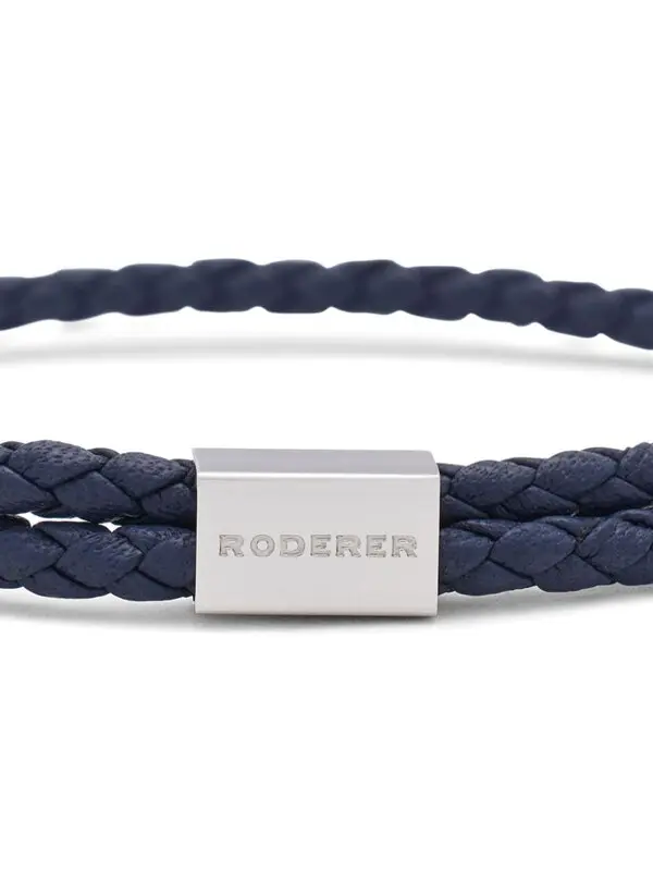 RODERER Stefano Braided Bracelet - Silver