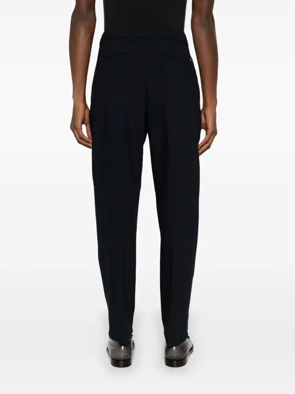 Emporio Armani Tapered Trousers - Blue