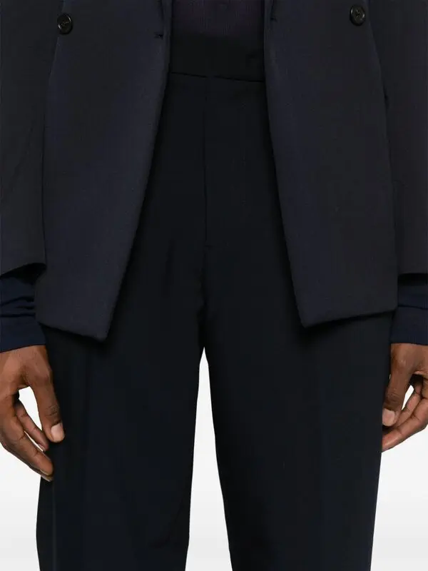 Emporio Armani Tapered Trousers - Blue
