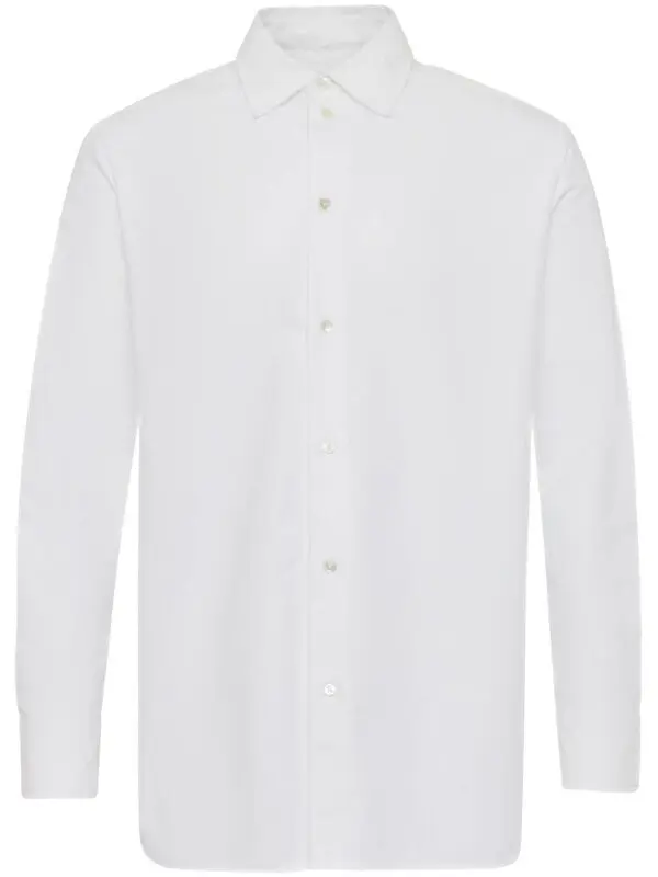 JW Anderson Cotton Oxford Shirt - White