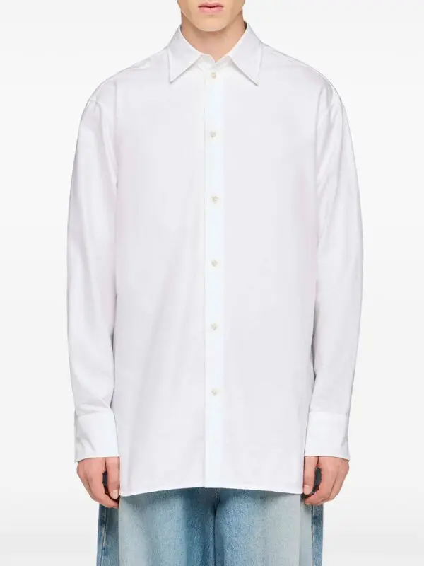 JW Anderson Cotton Oxford Shirt - White