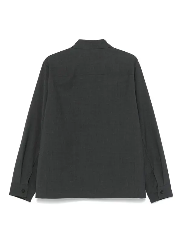 Theory Bond Shirt In Grey - 30% Off | Editorialist