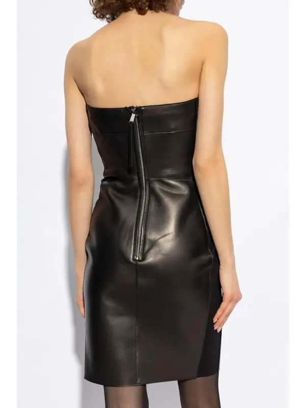 Dsquared2 Leather Mini Dress