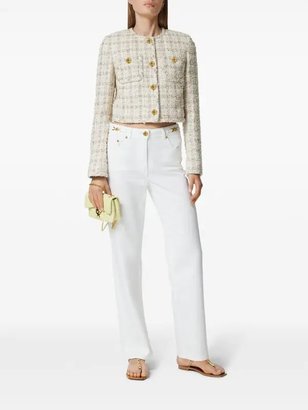 Versace Tweed Jacket - Neutrals