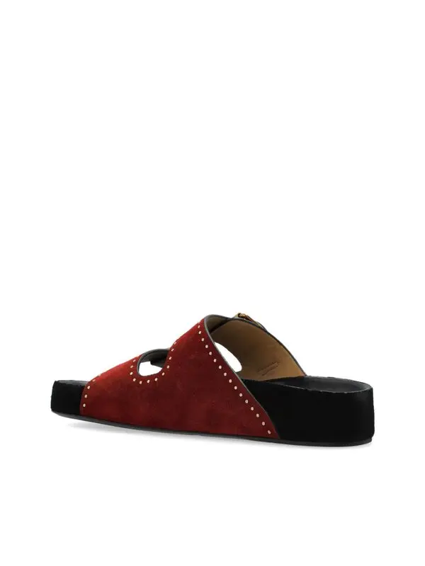 Isabel Marant Lennyo Sandals - Red
