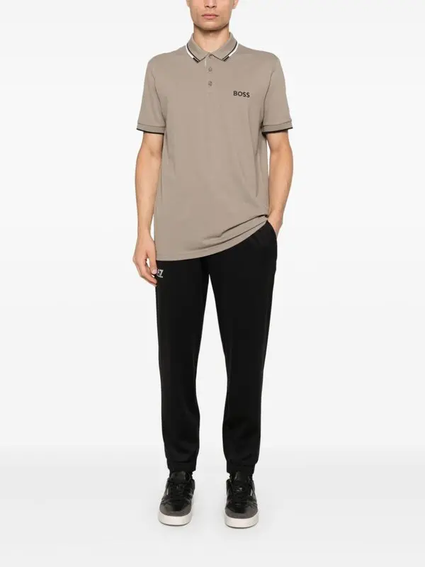 BOSS Logo-embroidered Polo Shirt