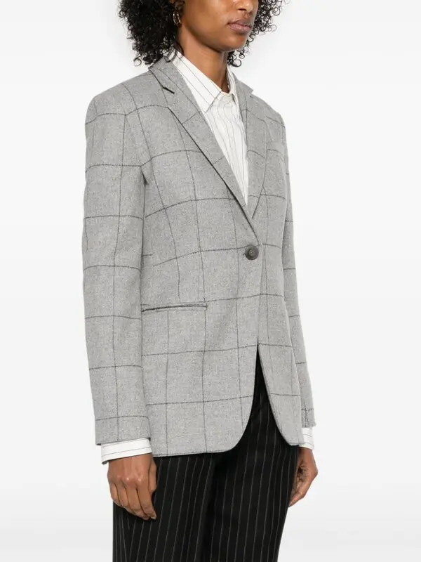 Emporio Armani Checked Blazer