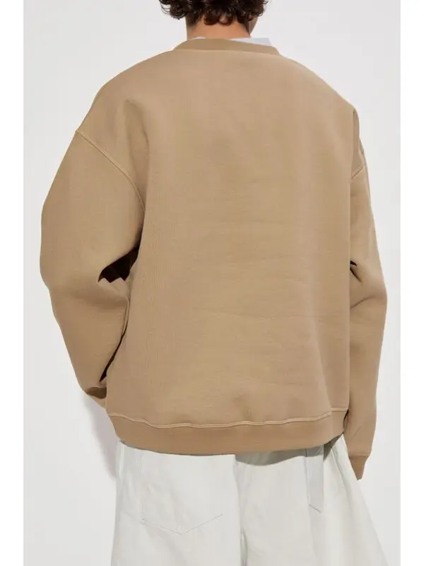 Dsquared2 Logo Print Crewneck Sweatshirt - Neutrals