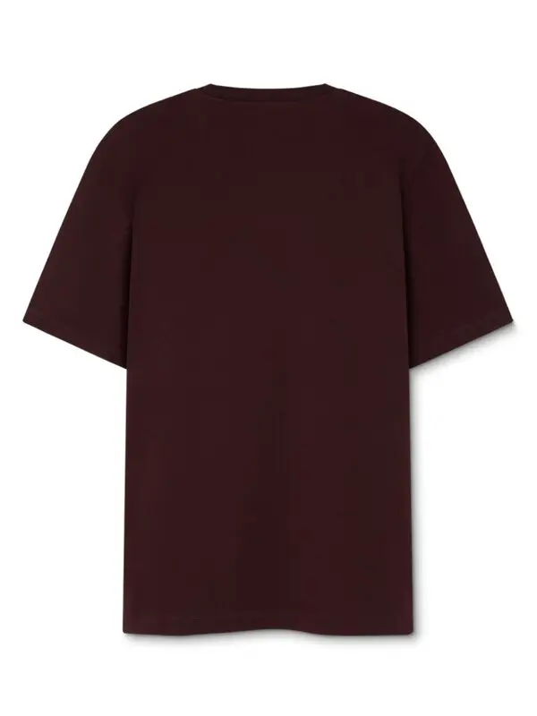 Versace Chain Crest T-shirt - Brown