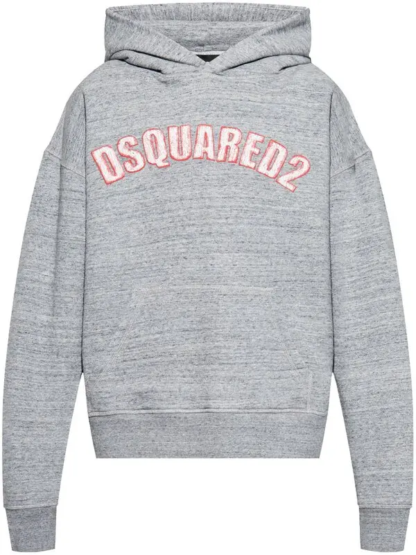 Dsquared2 Logo-embroidered Hoodie