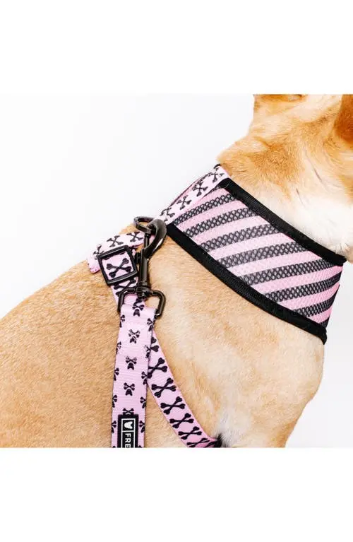 FRENCHIE Duo Reversible Harness - Pink Bad To The Bone