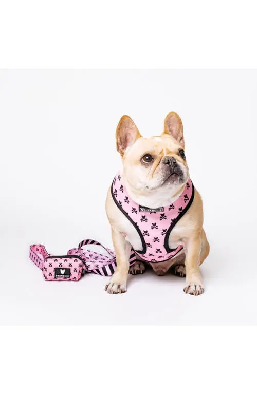 FRENCHIE Duo Reversible Harness - Pink Bad To The Bone