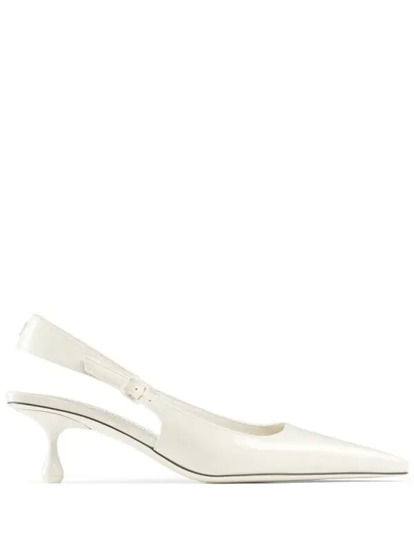 JIMMY CHOO 50mm Amel Leather Pumps
