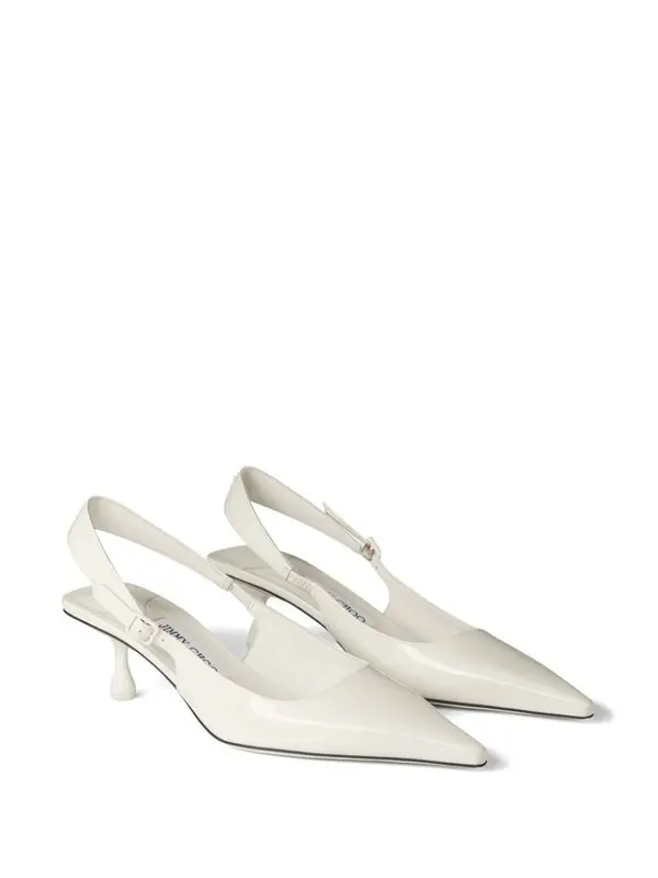 JIMMY CHOO 50mm Amel Leather Pumps