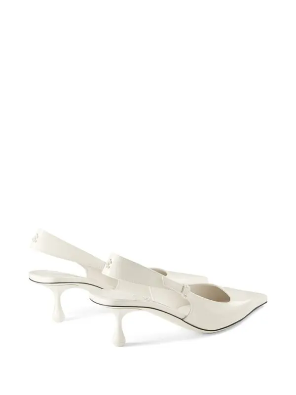 JIMMY CHOO 50mm Amel Leather Pumps