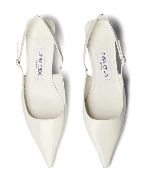 JIMMY CHOO 50mm Amel Leather Pumps
