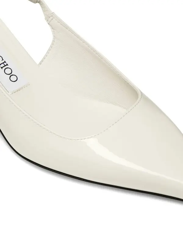 JIMMY CHOO 50mm Amel Leather Pumps