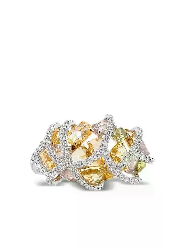 HYT JEWELRY 18kt Yellow Diamond Ring - Gold
