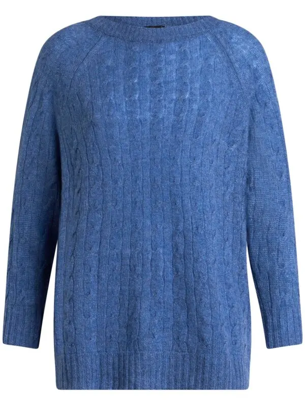 Etro Three-quarter Sleeve Cashmere Jumper - Blue