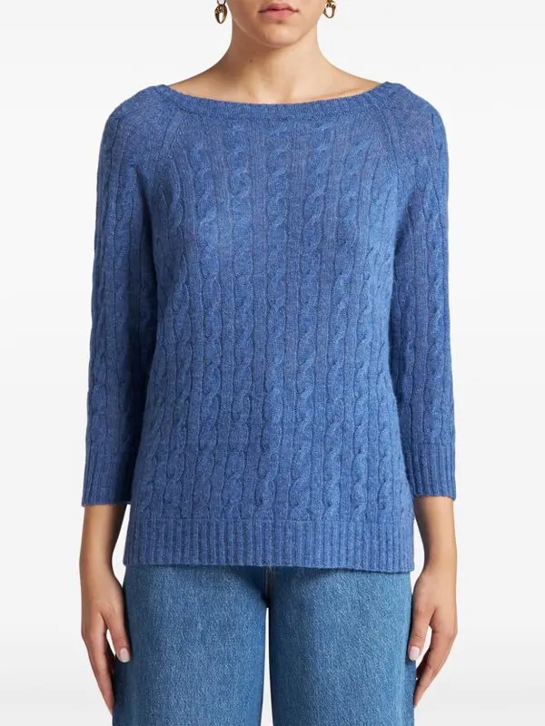 Etro Three-quarter Sleeve Cashmere Jumper