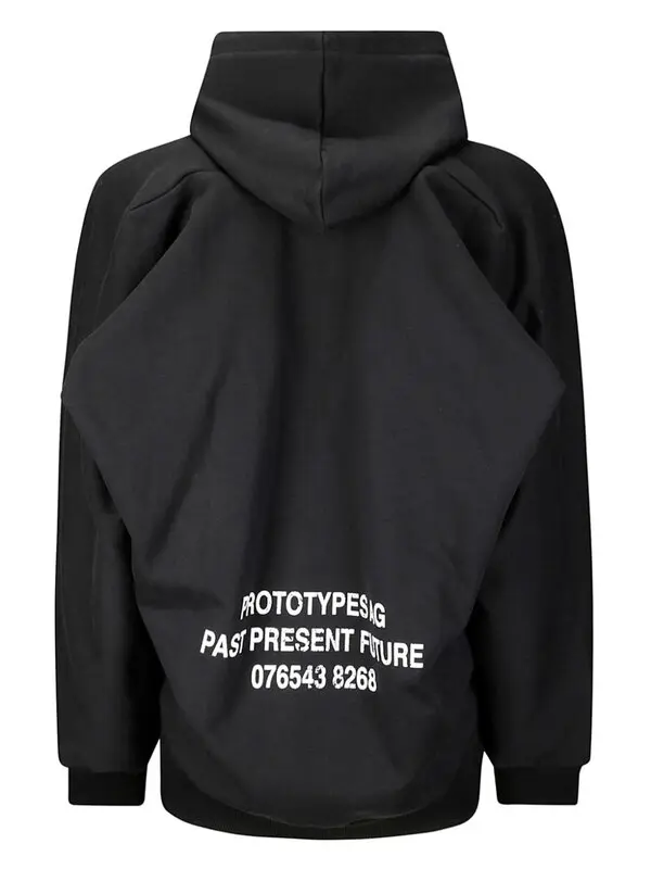 PROTOTYPES Number-print Hoodie