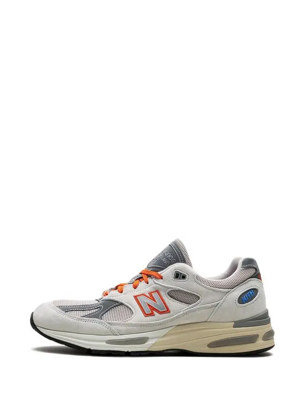 NEW BALANCE 991v2 Miuk Kith Madison Square Garden Sneakers - White
